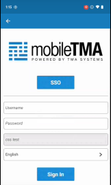 mobileTMA GO iOS v1.3.51 - mobileTMA GO v1.3.37 - WebTMA GO v2.1.49 ...