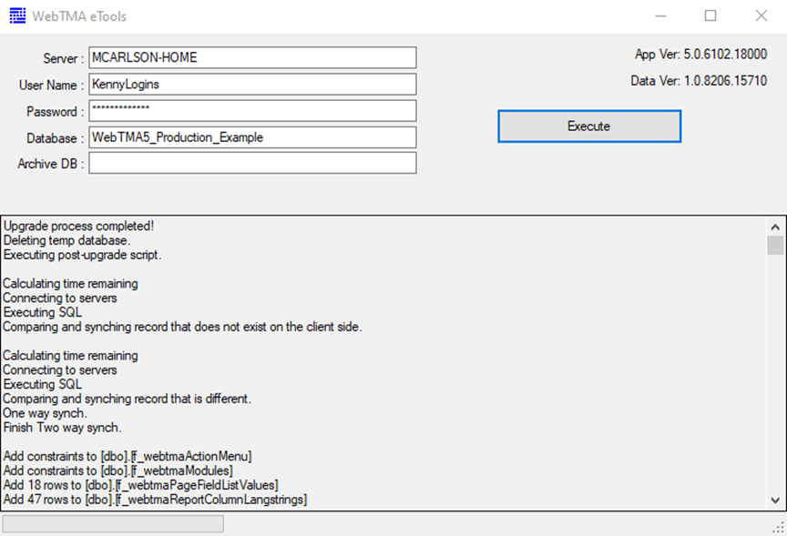 WebTMA5 to WebTMA7 On-Premise Upgrade Guide – TMA Systems