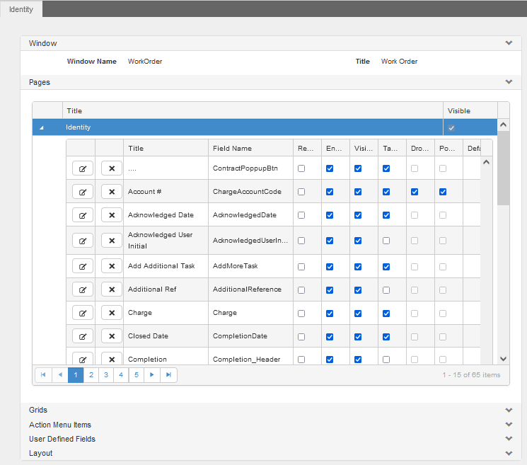 System Form Attributes - WebTMA 7 – TMA Systems
