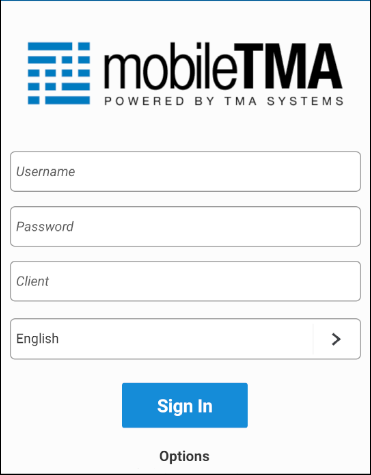 General Operation of mobileTMA GO for Android - WebTMA 7 – TMA Systems
